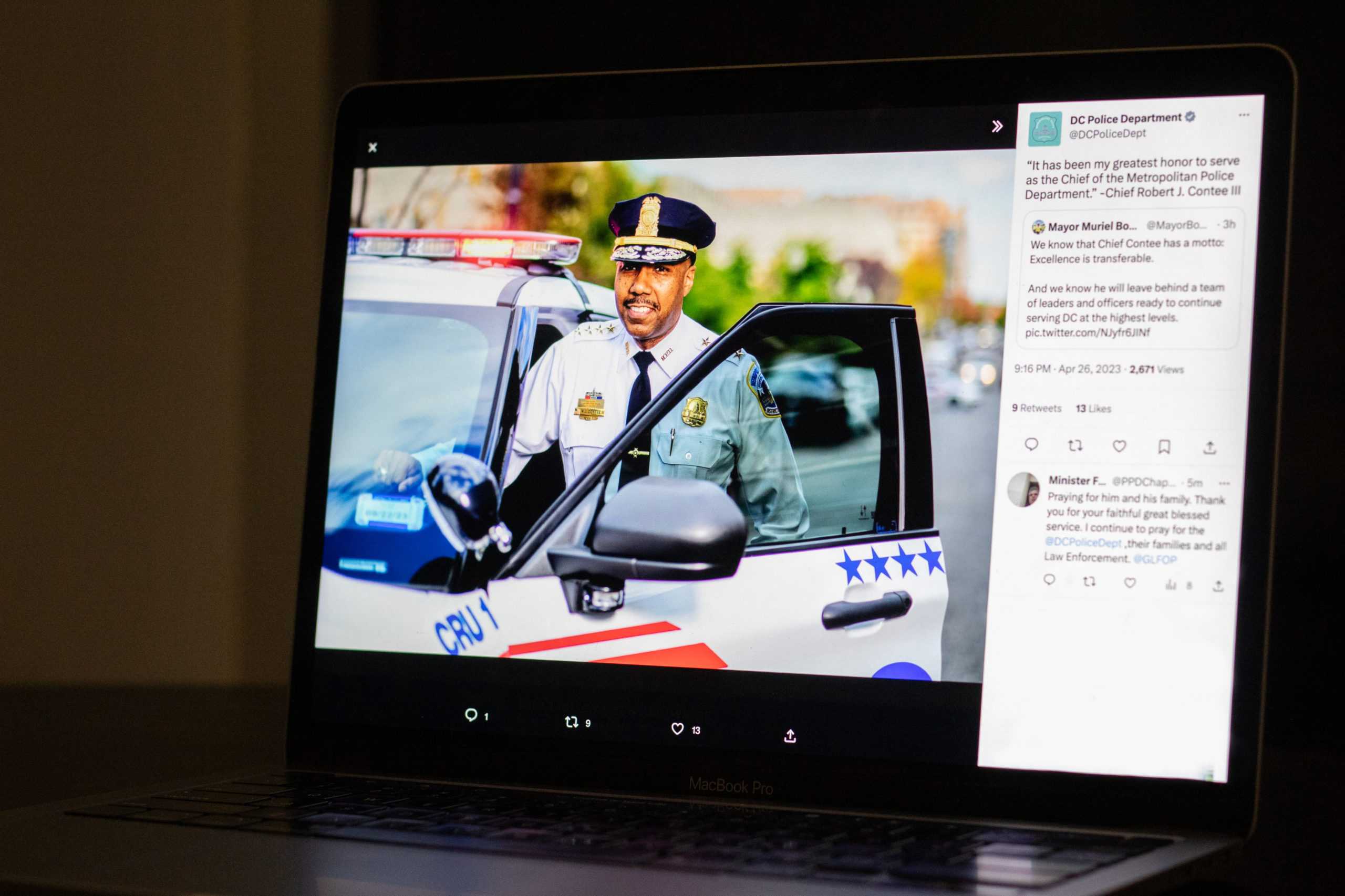 MPD Chief Robert Contee to resign, join FBI – The GW Hatchet